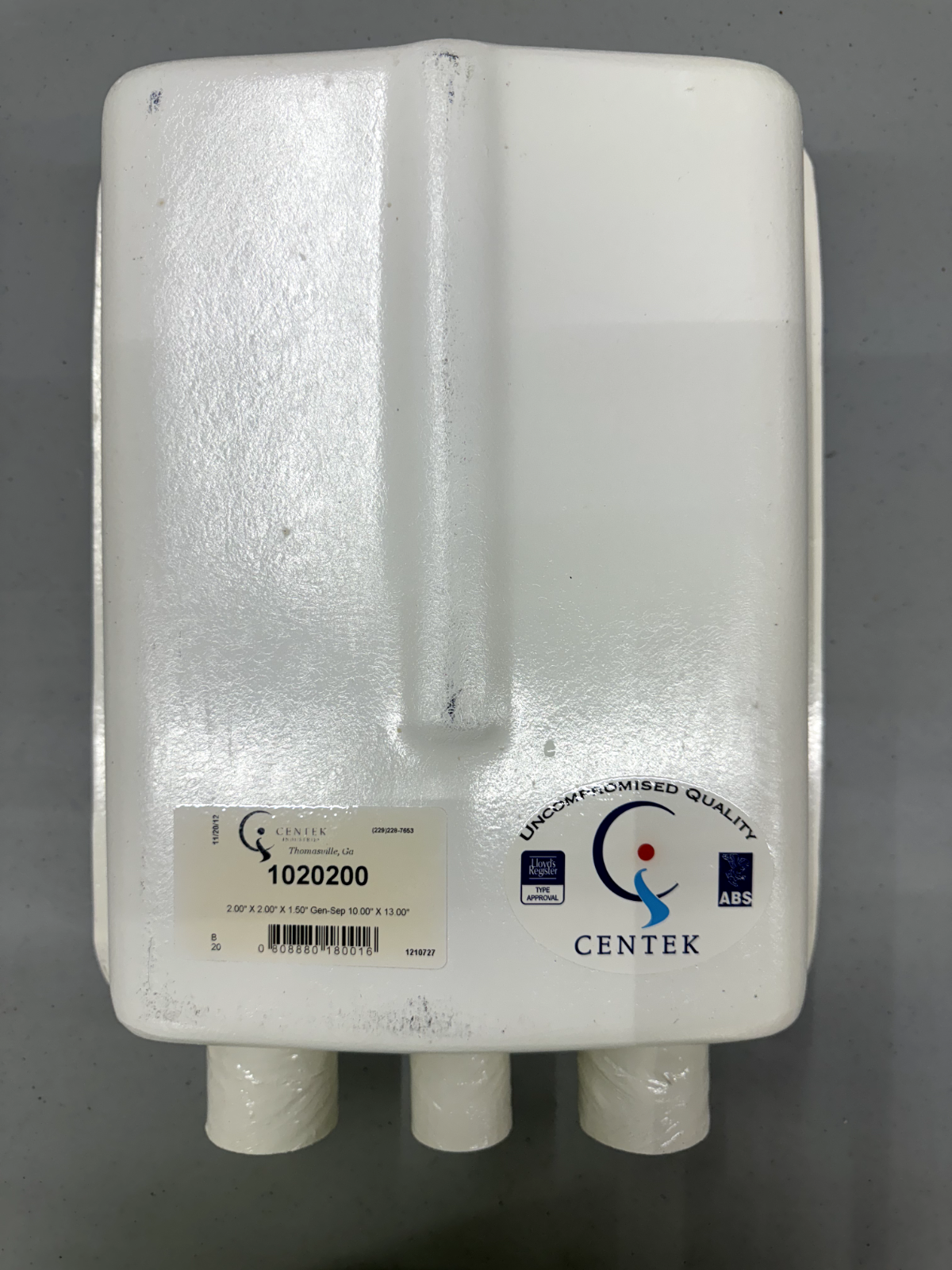 Centek 1020200 Gasoline Gen-Sep Water Separator 2 Inch | Sailors Exchange