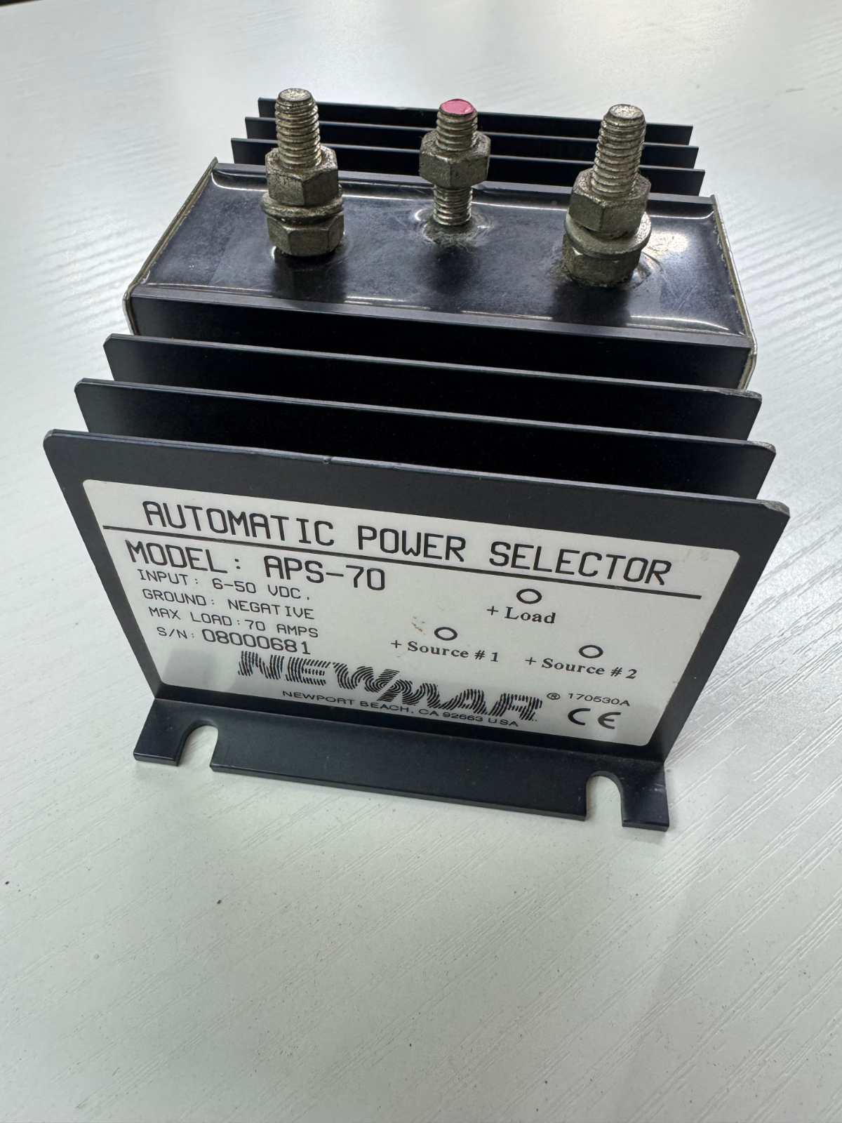 Newmar APS-70 Automatic Power Selector | Sailors Exchange